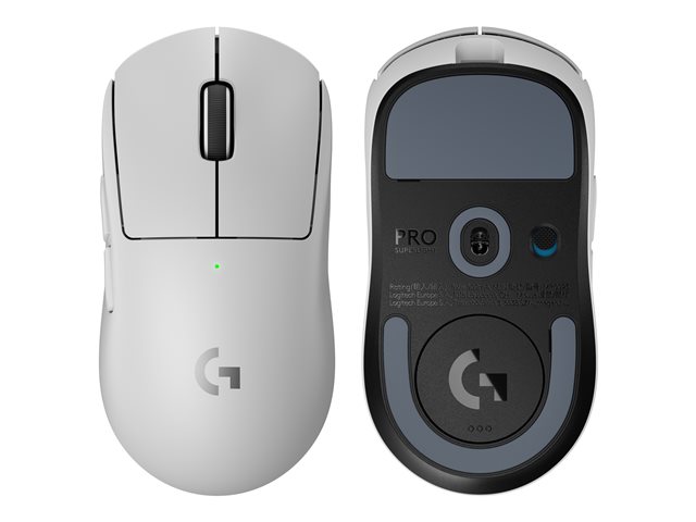 Logitech G PRO X SUPERLIGHT 2 LIGHTSPEED Wireless Gaming Mouse, White ...